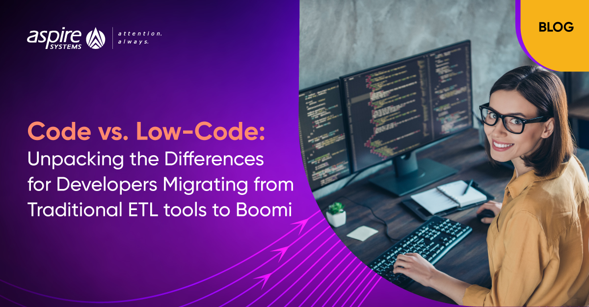 Code vs. Low-Code: Unpacking the Differences for Developers Migrating from Traditional ETL tools ...