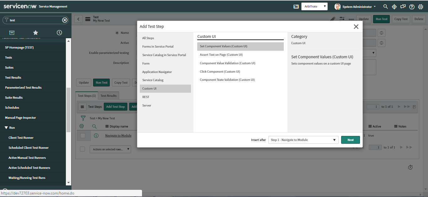 Automated Test Framework (ATF) with ServiceNow
