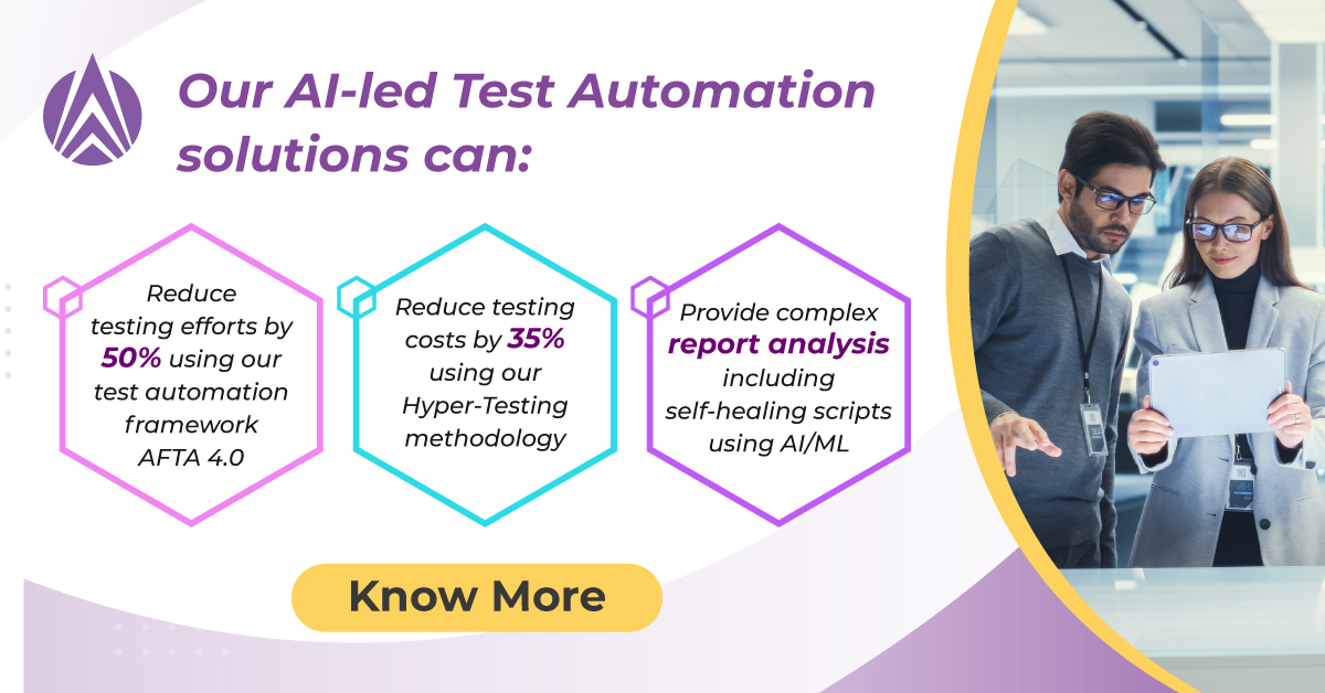 AI-Led Test Automation Services for Intelligent QA