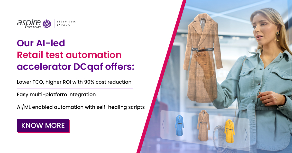 AI-led Retail Test Automation Framework for smoother experience